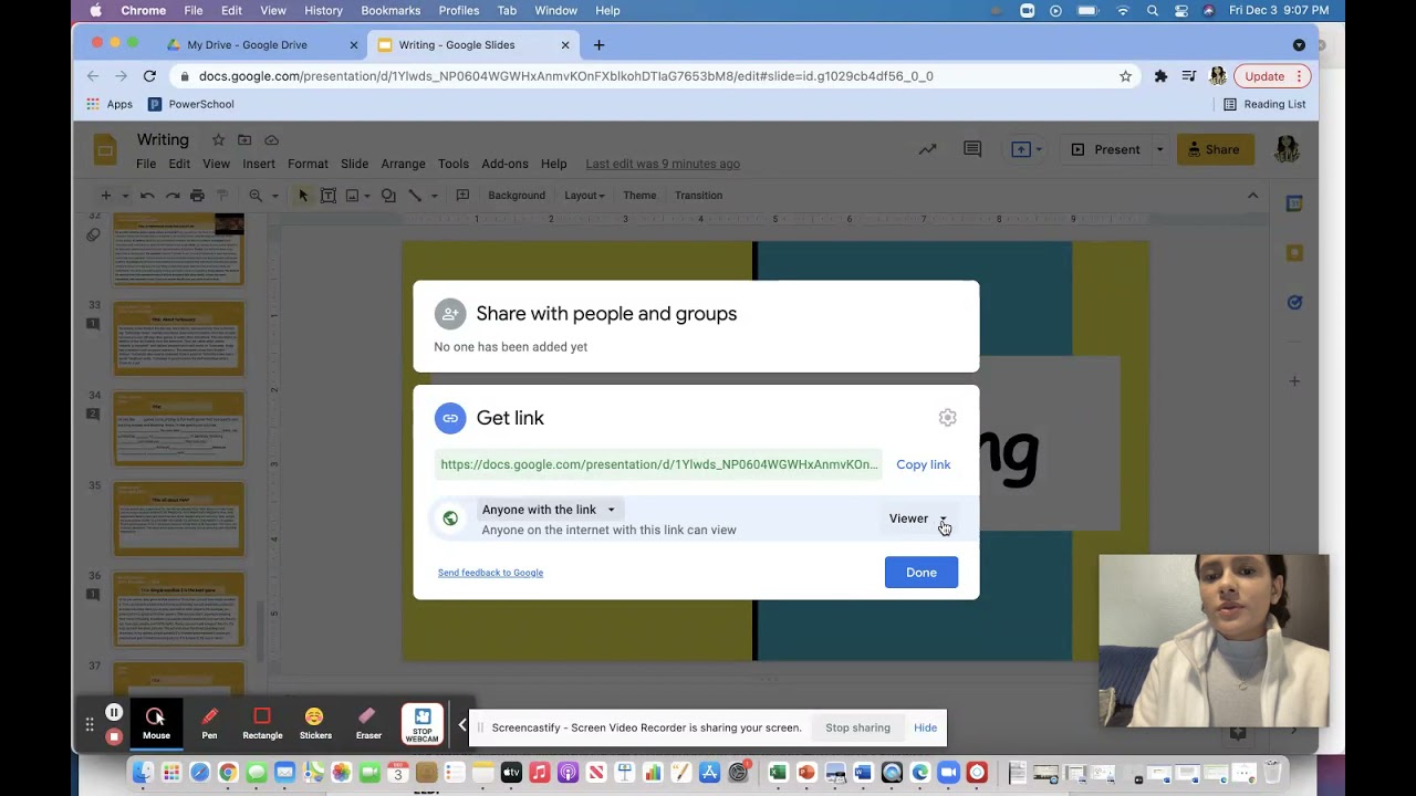 How To Give Edit Access And Share A Link With Students Using Google Slides YouTube How To Give Edit Access And Share A Link With Students Using Google Slides YouTube