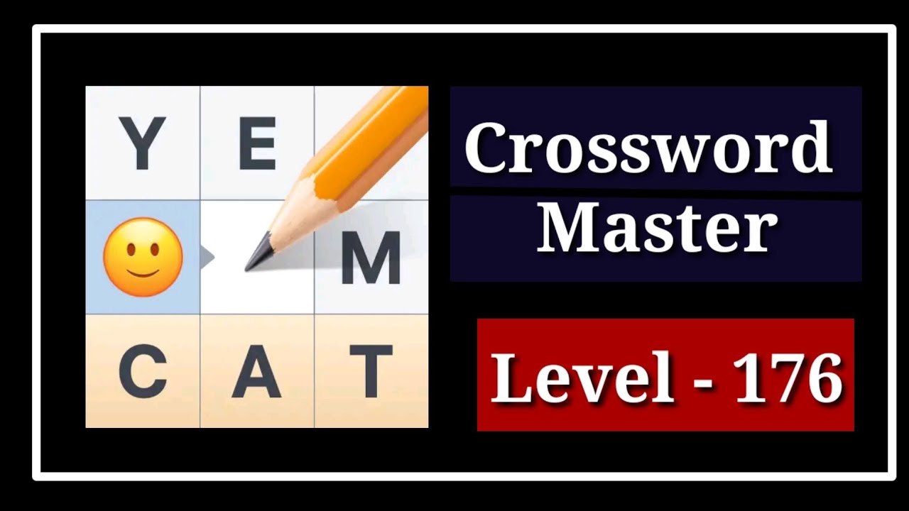 Crossword Master Word Puzzle Level 176 - YouTube