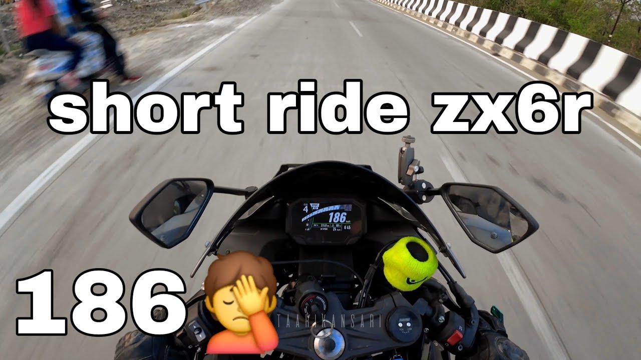 short ride zx6r Deepu da Maggi point 📍 Rani Bagh HMT - YouTube