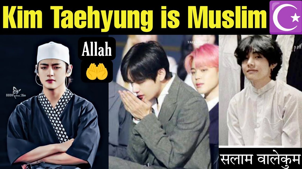 BTS V Is Muslim Kim Taehyung Real Religion Revealed bts kpop 