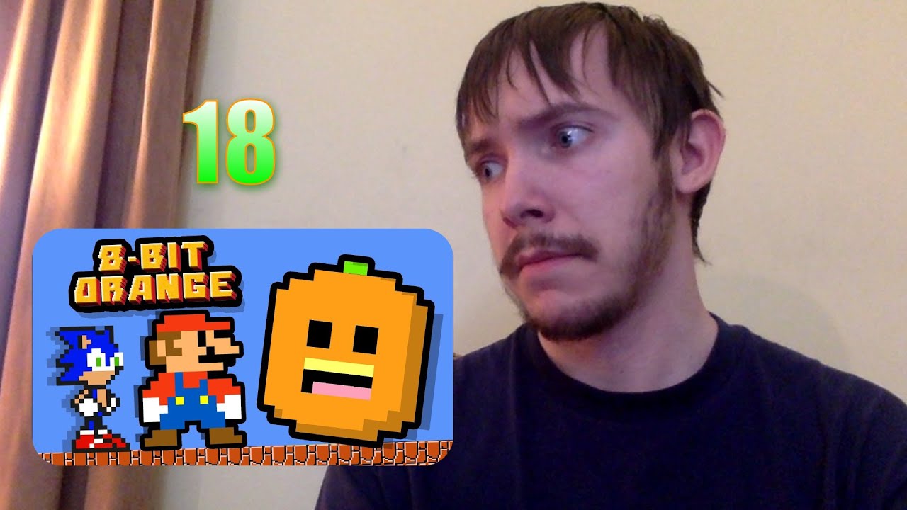 Reacting to 8-Bit Annoying Orange: Gaming Legend Retro Rampage! - YouTube