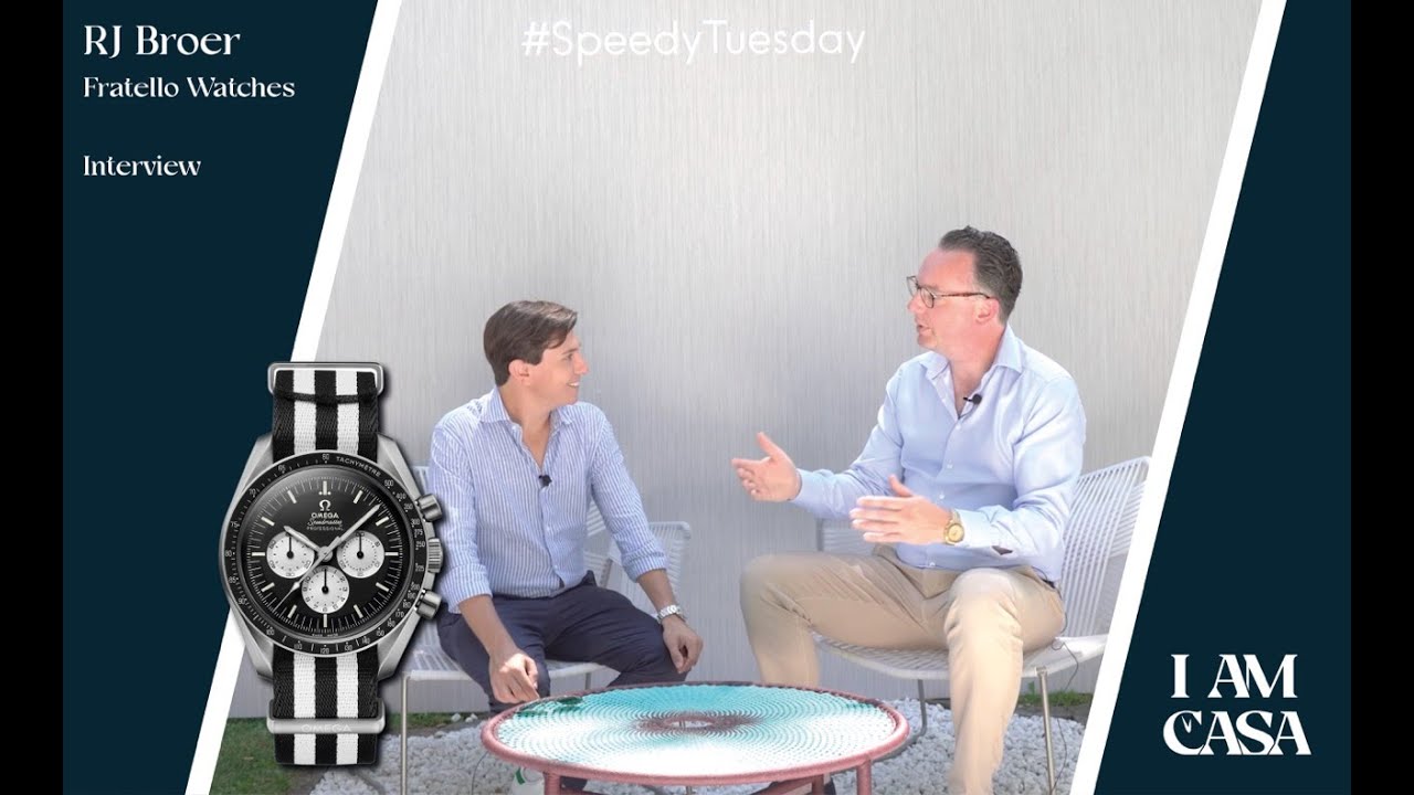 Robert Jan Broer talks Fratello, Omega MoonSwatch, Social Medias & future of watchmaking on ...