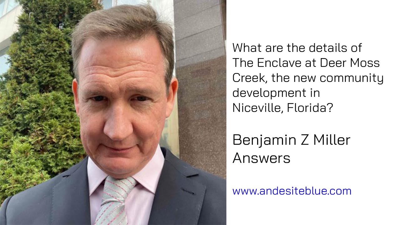 What is The Enclave at Deer Moss Creek, the new community development ...