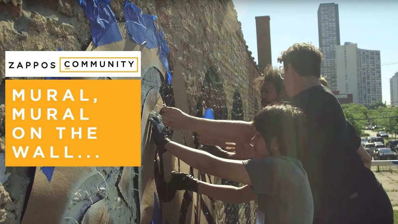 Mural on the Wall: Artists in 10 US Cities Help Celebrate a Zappos ...