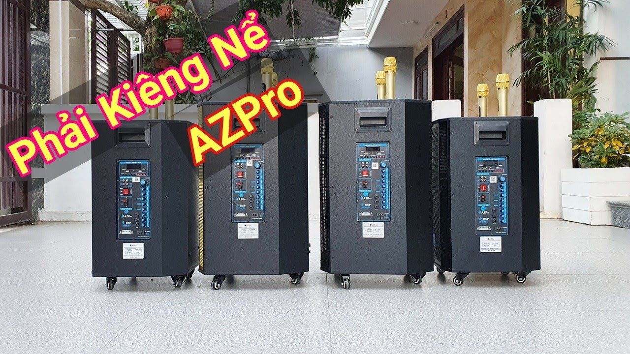 Nhiều sản phẩm đắt tiền cũng phải kiêng nể loa AZPro 1208 AZPro 1508 ...