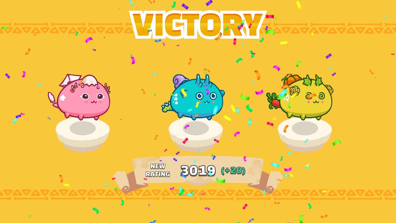 1st time 3K MMR - Cute Bunny - Axie Infinity Rank 3k MMR - YouTube