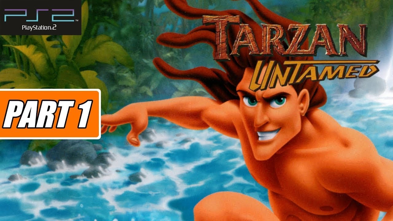 تختيم لعبة طرزان للبلايستيشن 2 الحلقة 1 | Disney's Tarzan Untamed - YouTube