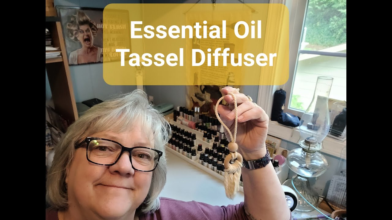 Essrntial Oil Mini Tassel Diffuser - YouTube