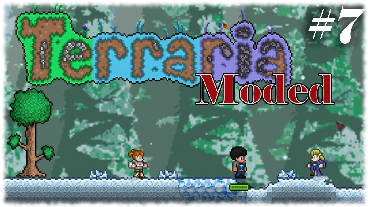 Terraria Modded =Ep 7= Female Super Saiyan - YouTube