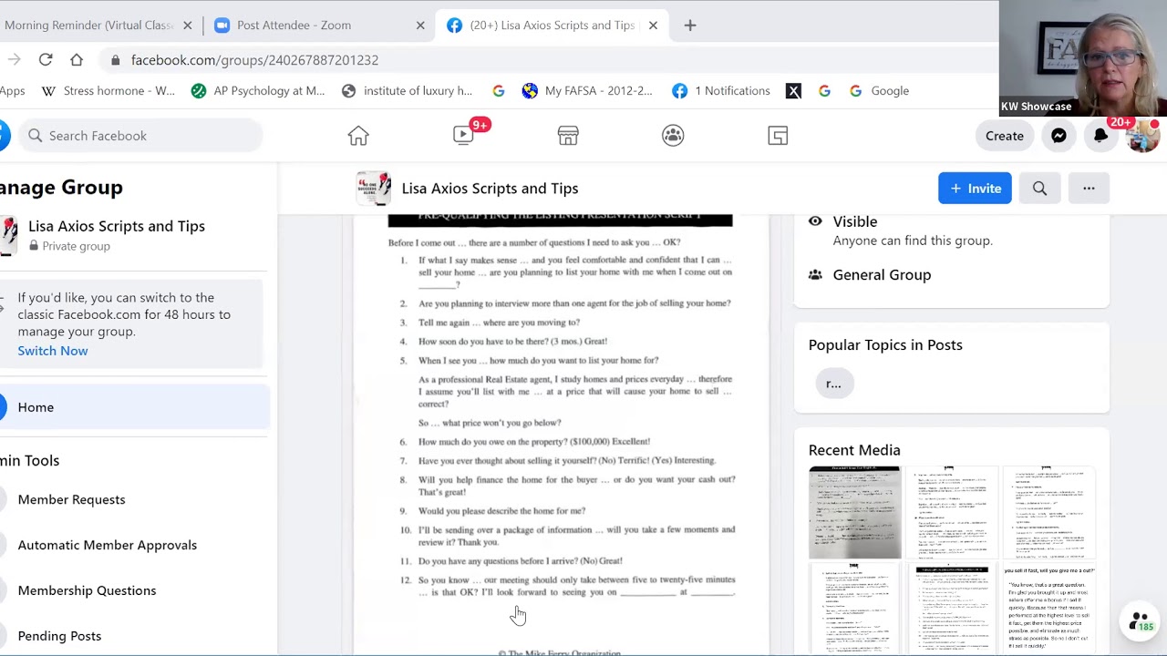 Scripts with Lisa Axios 10.28 - YouTube