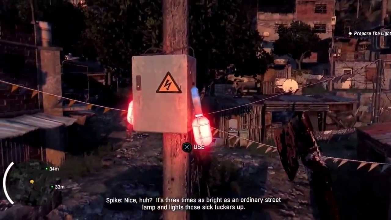 Dying Light Night Time Gameplay[Геймплей Dying Light в ночное время ...