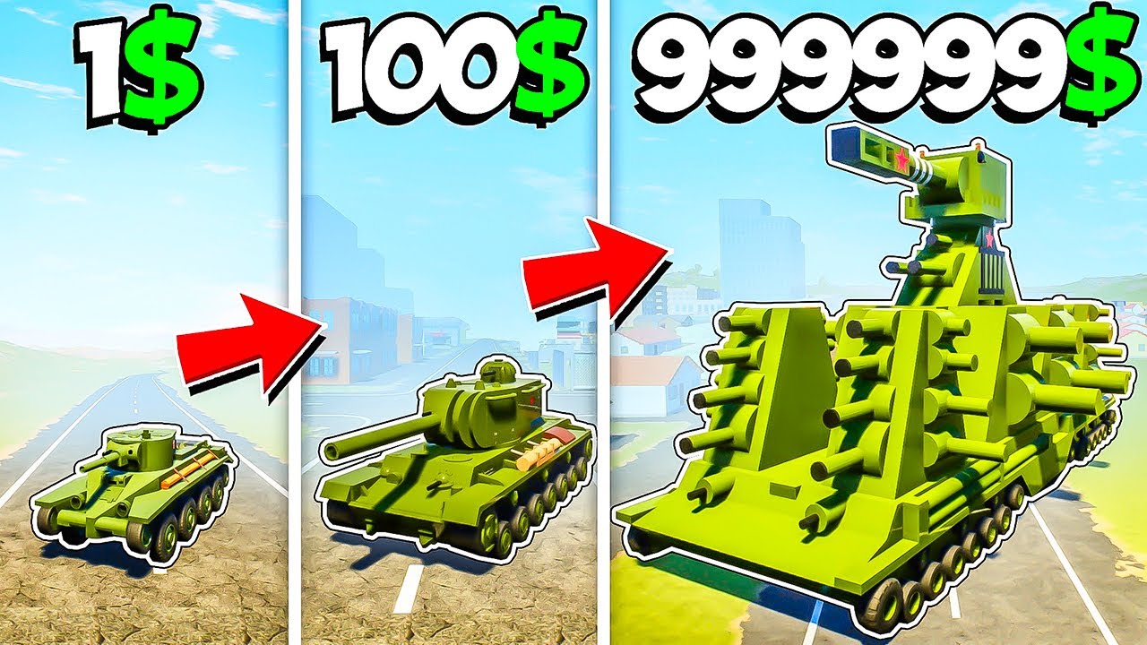 ПРОКАЧАЛ КВ-44 ОТ 1$ ДО 1.000.000$ В БРИК РИГС! ЭВОЛЮЦИЯ КВ-44 ЛЕГО ...