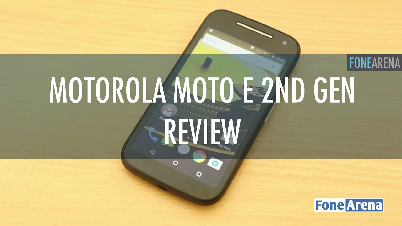Motorola Moto E 2nd Gen Review - YouTube