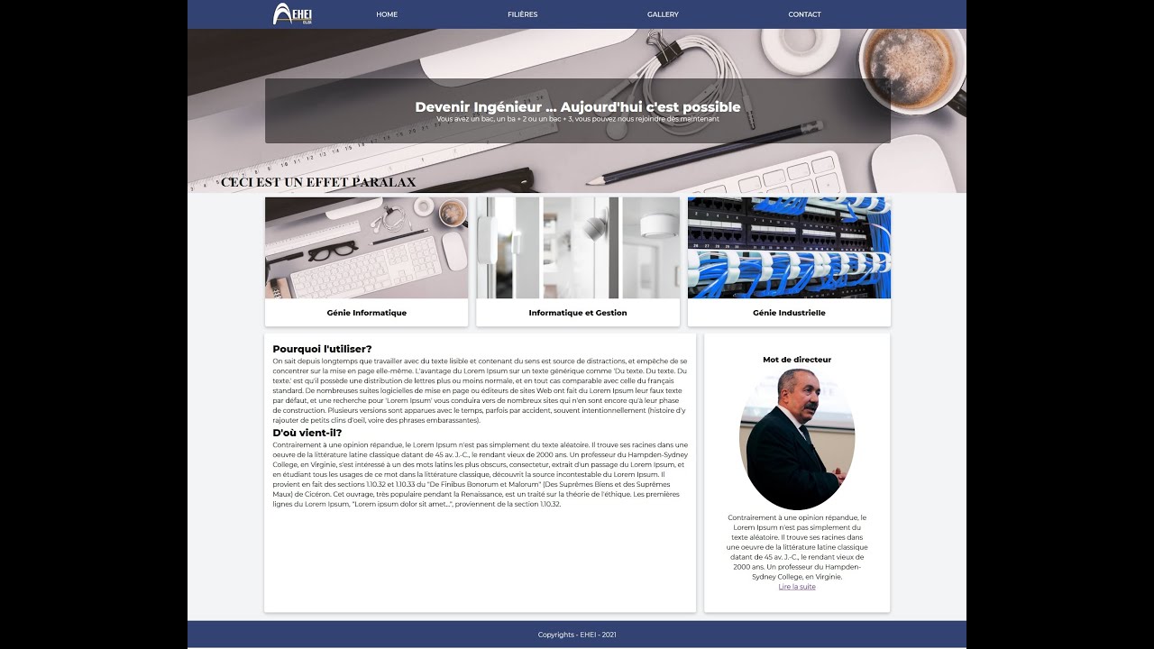 Correction TP 4 Charte - Réalisation avec Flex - YouTube