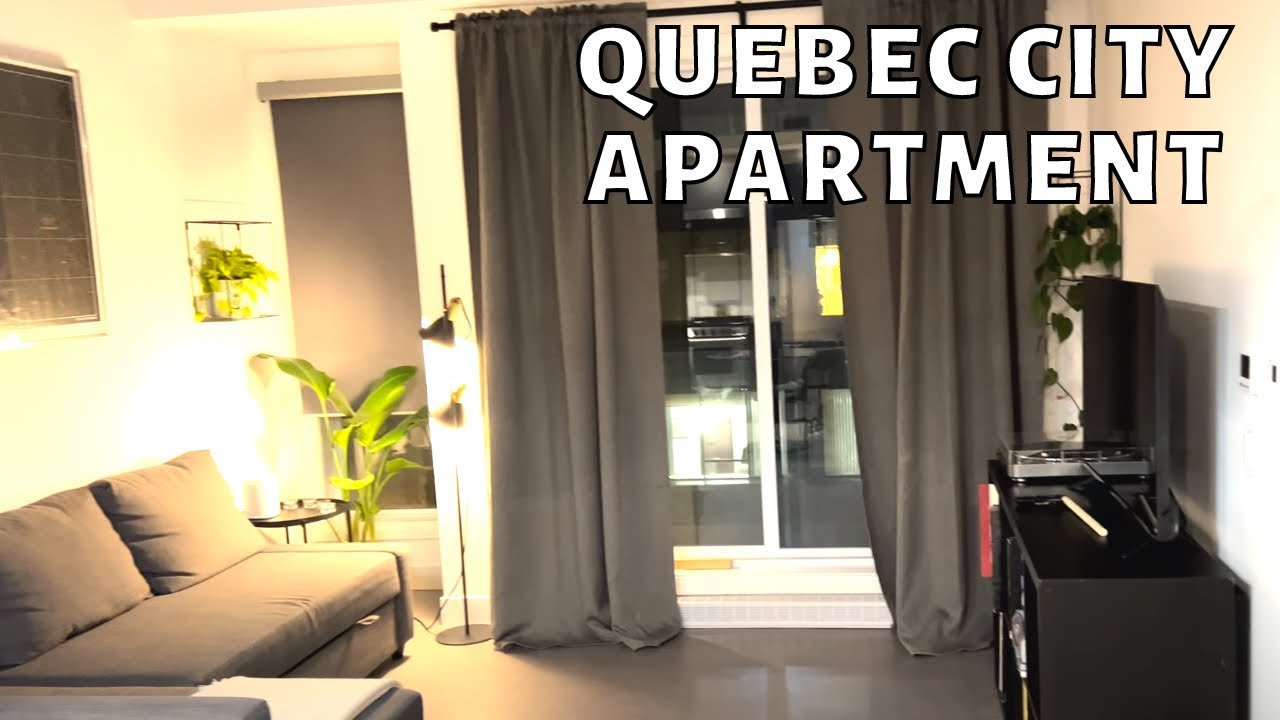 Tour of a Downtown Quebec City 1 Bedroom Apartment (AirBnB) - YouTube