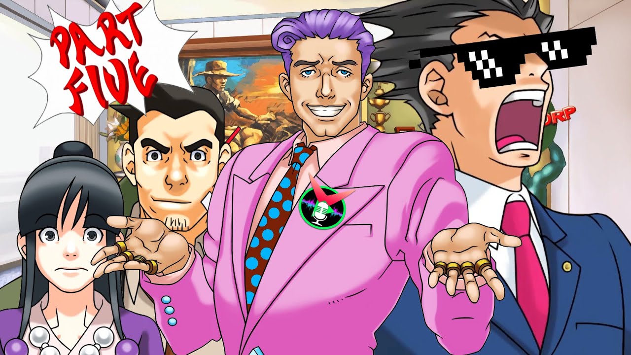 Mr. White Uses An Epic Punch - Phoenix Wright: Ace Attorney - Trilogy ...