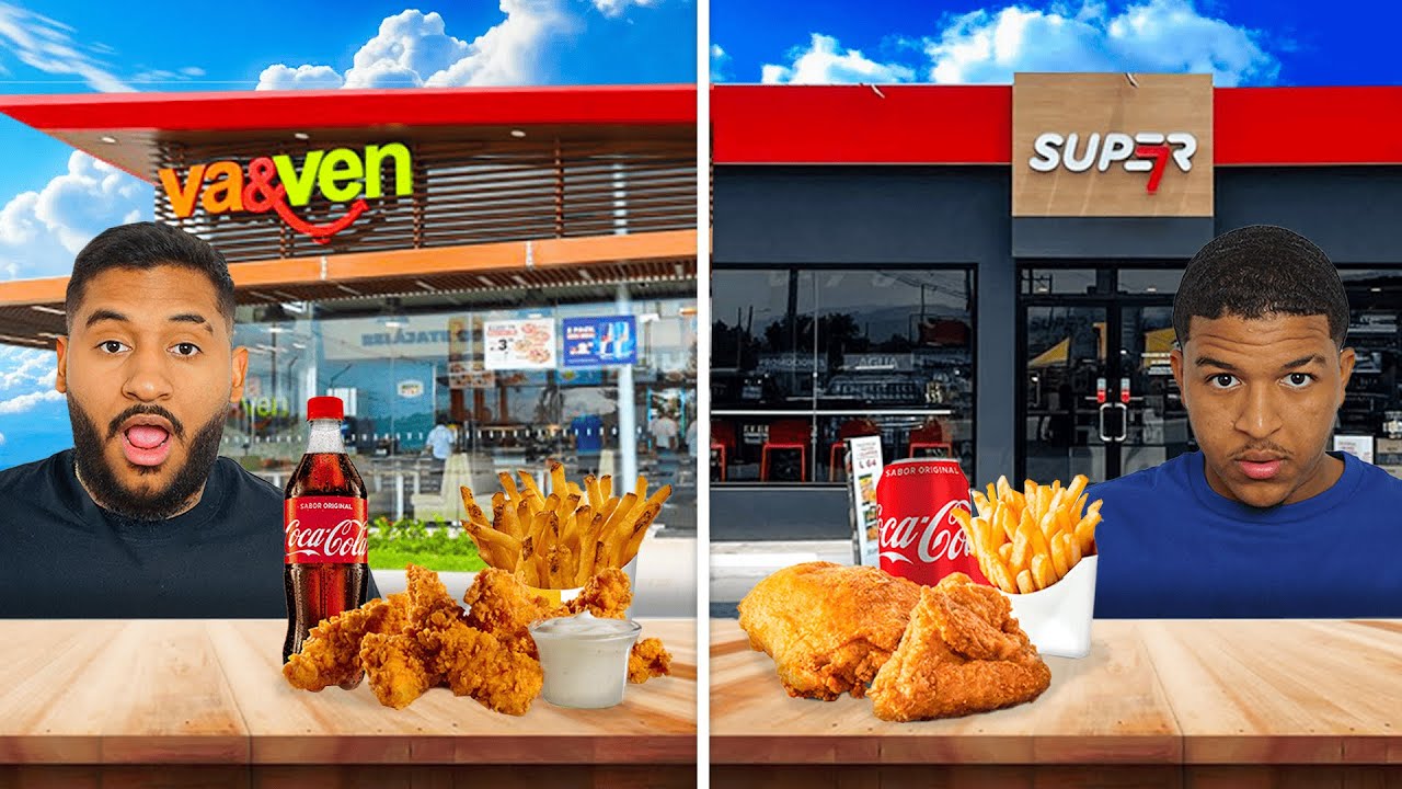 Que GASOLINERIA hace el MEJOR POLLO? / Va y Ven vs Super 7 - YouTube