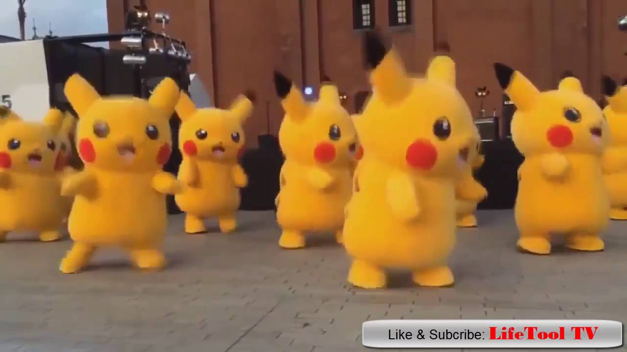 Very Cute Pikachu Dance - YouTube