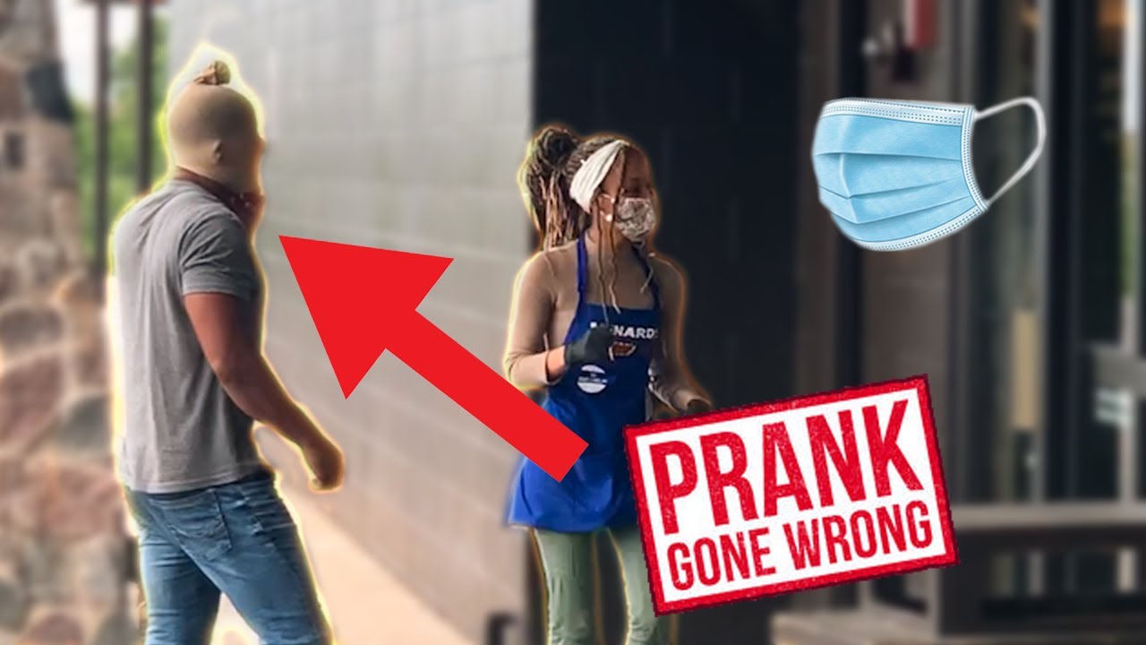 What Not To Wear For A Face Mask (PRANK) - YouTube