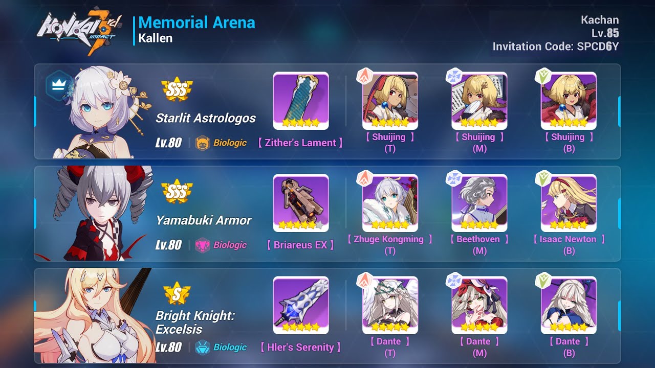 Ex MA Kallen Vs Durandal 31040 (SA DK BK) | Honkai Impact 3 - YouTube