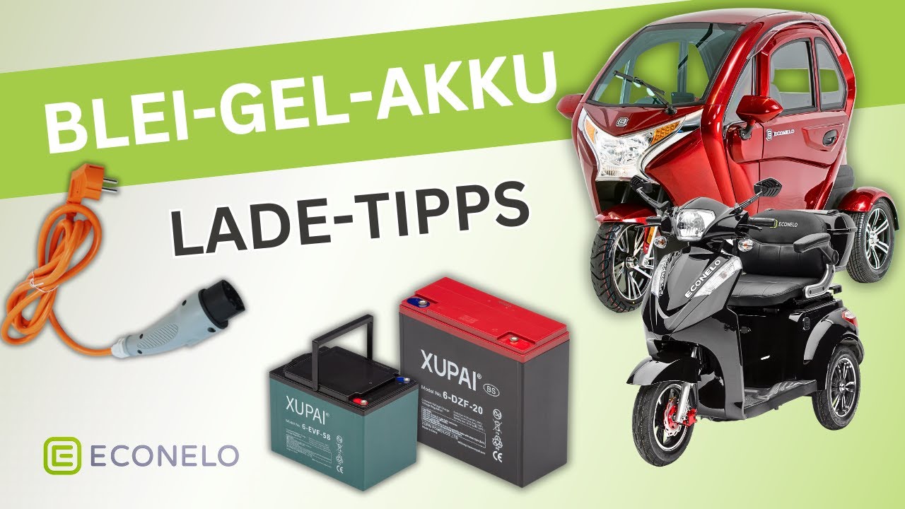 Blei-Gel-Akkus richtig laden: Anleitung für optimale Akkupflege deines ...