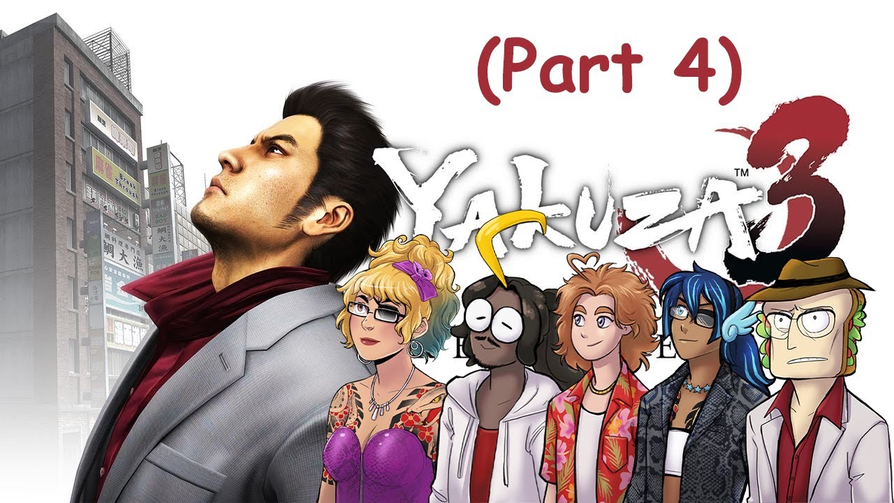 (Part 4) Yakuza 3 Remastered - @VeggieBLTail @SeigiVA @funnywes - YouTube