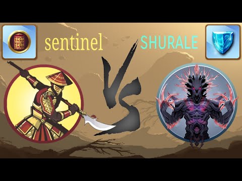 Shadow Fight 2 (Special Monk Fight) Sentinel vs Shurale
