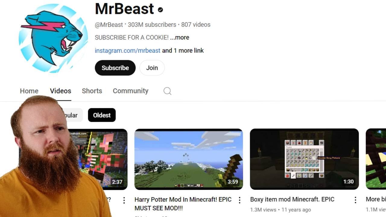 Reading Every MrBeast Video Title From Oldest To Newest - YouTube
