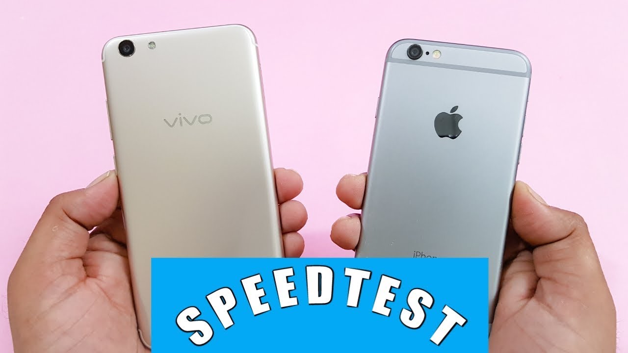 Vivo Y69 vs iPhone 6 Speed Test Comparison | Which is Faster - YouTube