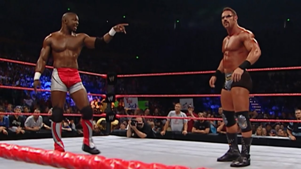 WWE RAW | Shelton Benjamin vs. Rob Conway | September 5, 2005 - YouTube