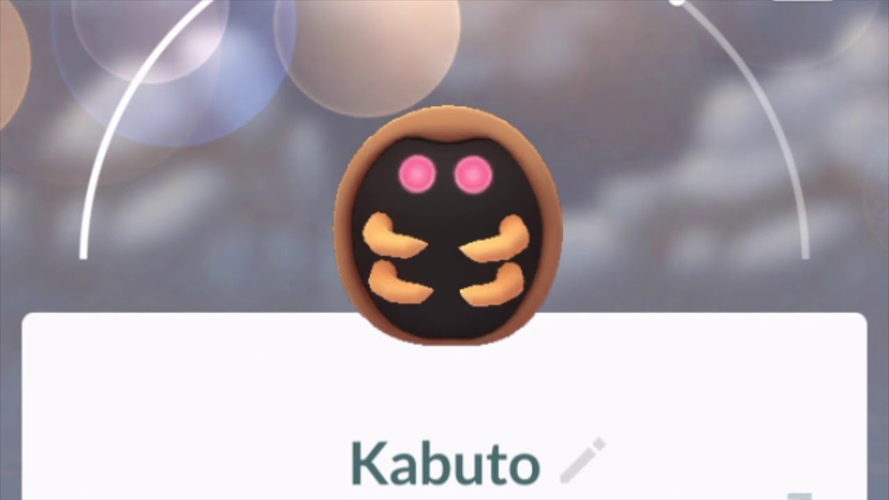 Pokemon GO Kabuto Pokedex 360 Degree View - YouTube