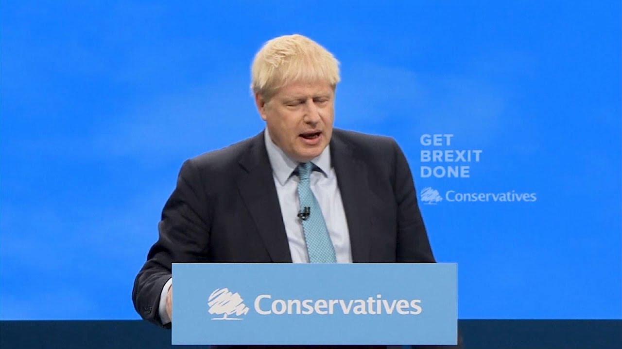 UK PM Johnson: priority to 'get Brexit done' - YouTube