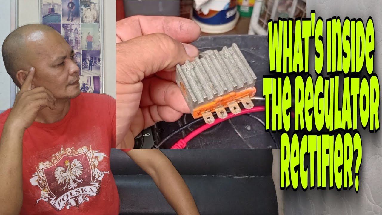 WHAT'S INSIDE THE RECTIFIER REGULATOR OF OUR MOTORCYCLE😉 - YouTube