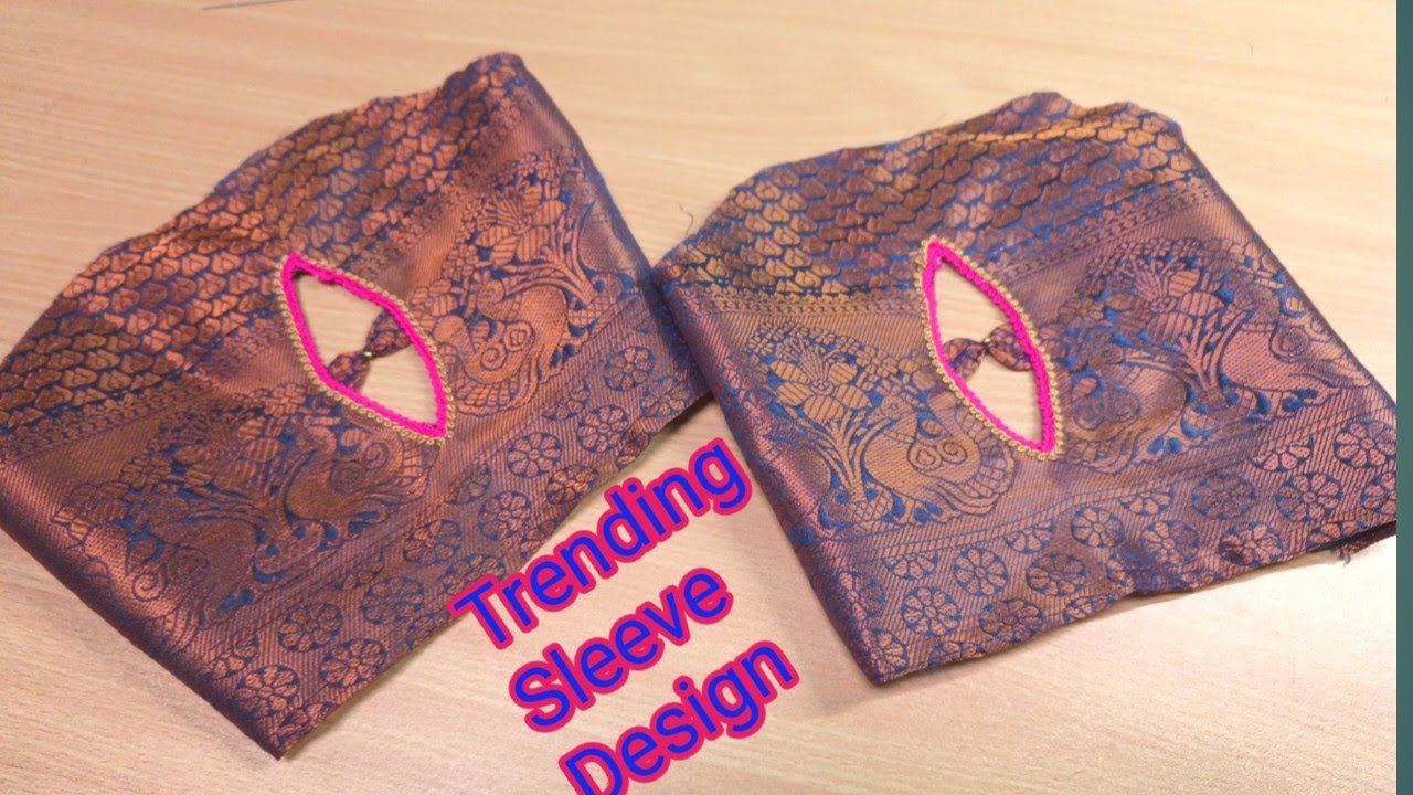 Trending Blause Sleeve Design Cutting And Stitching | New pattern ...