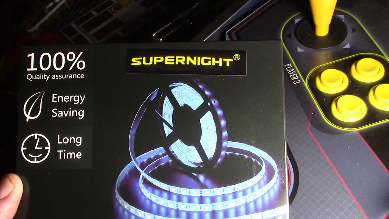 DIY Pinball LED strip Lighting - YouTube