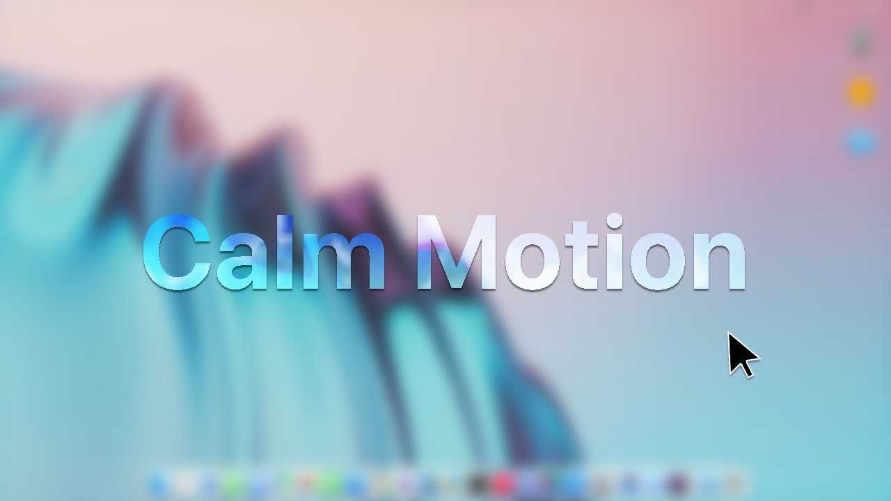 Calm Motion Desktop | Seamless Ambient Video Loop for Focus, Work ...