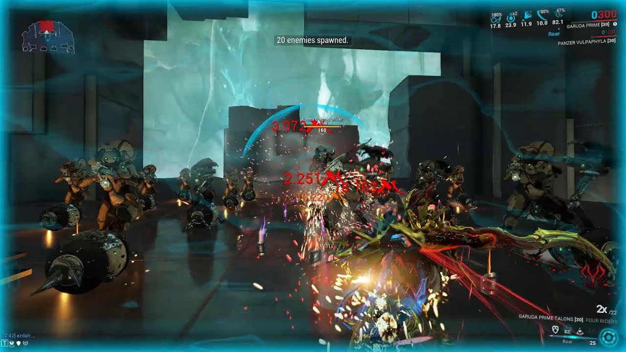 Warframe - Garuda Prime Build vs Lvl 160 Kosma Officers: the Unkillable ...