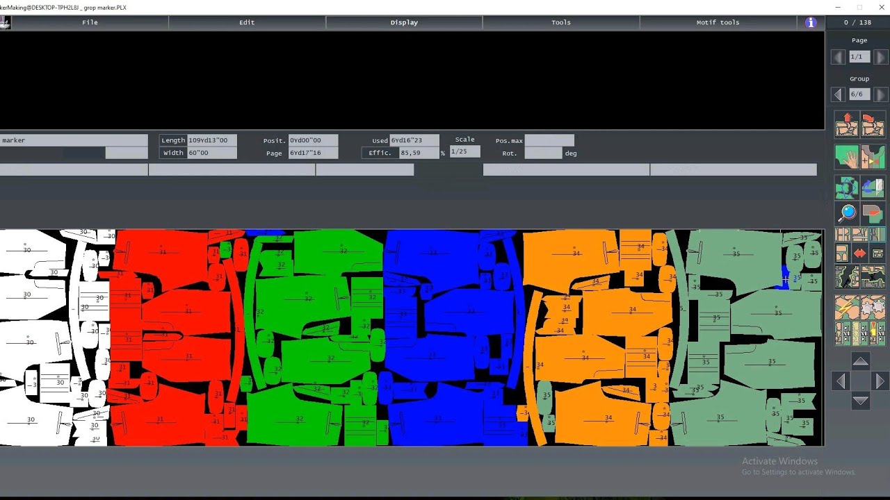 how to lectra v8 marker to pdf - YouTube