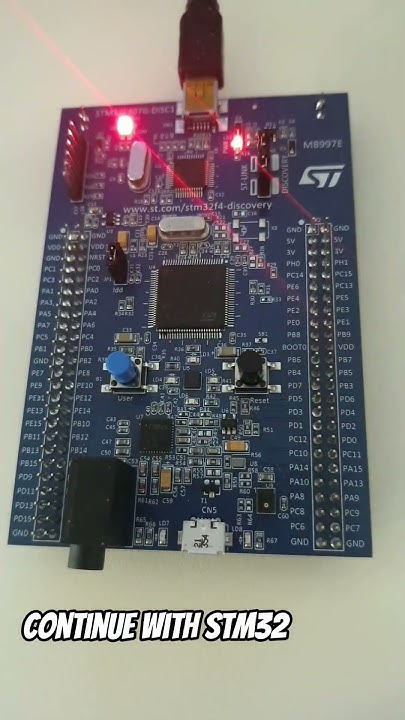 STM32 + LED = Pure Embedded Vibes! ⚙️💡#embedded #coding #programming #tutorial - YouTube