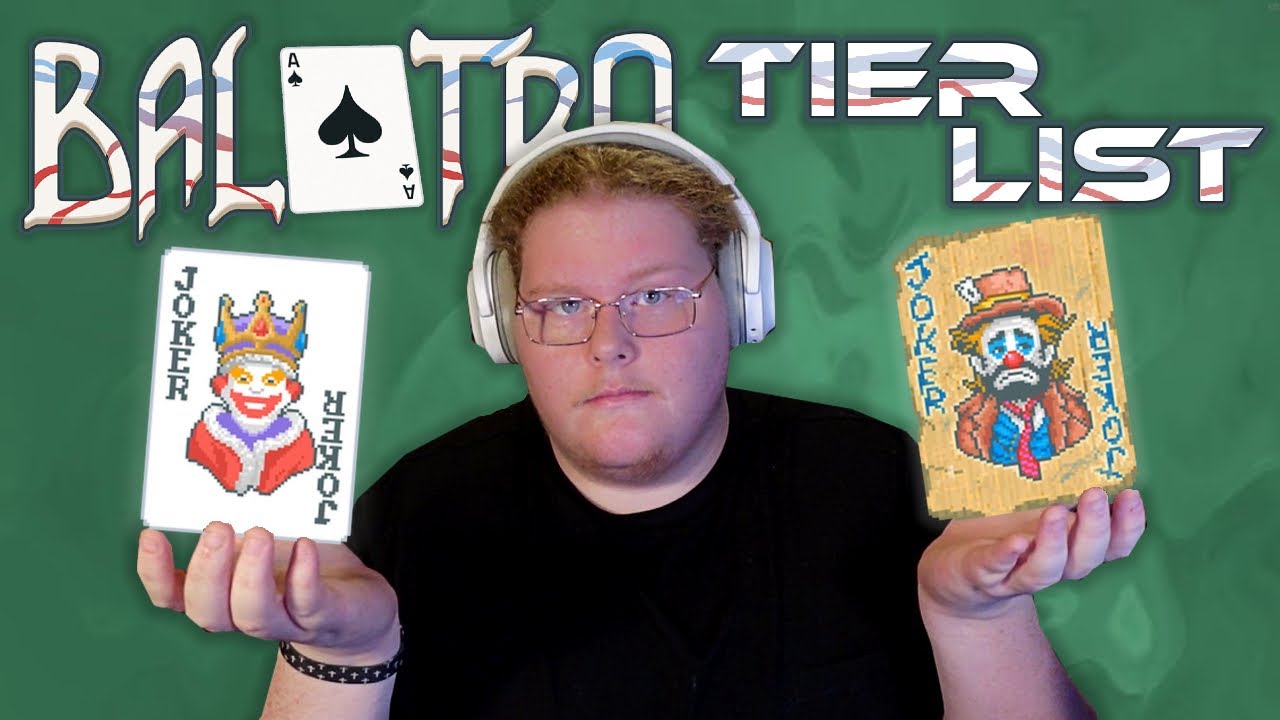 ULTIMATE BALATRO TIER LIST - YouTube