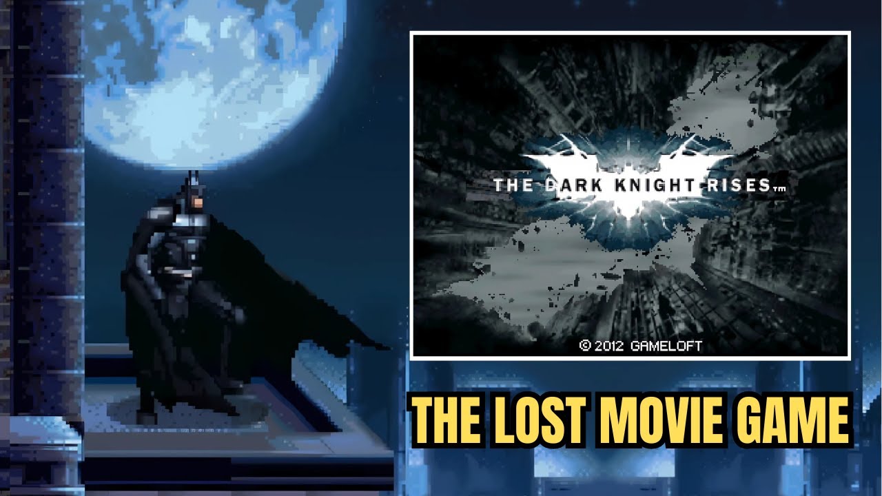 The Official Dark Knight Rises Video Game You Never Played - YouTube