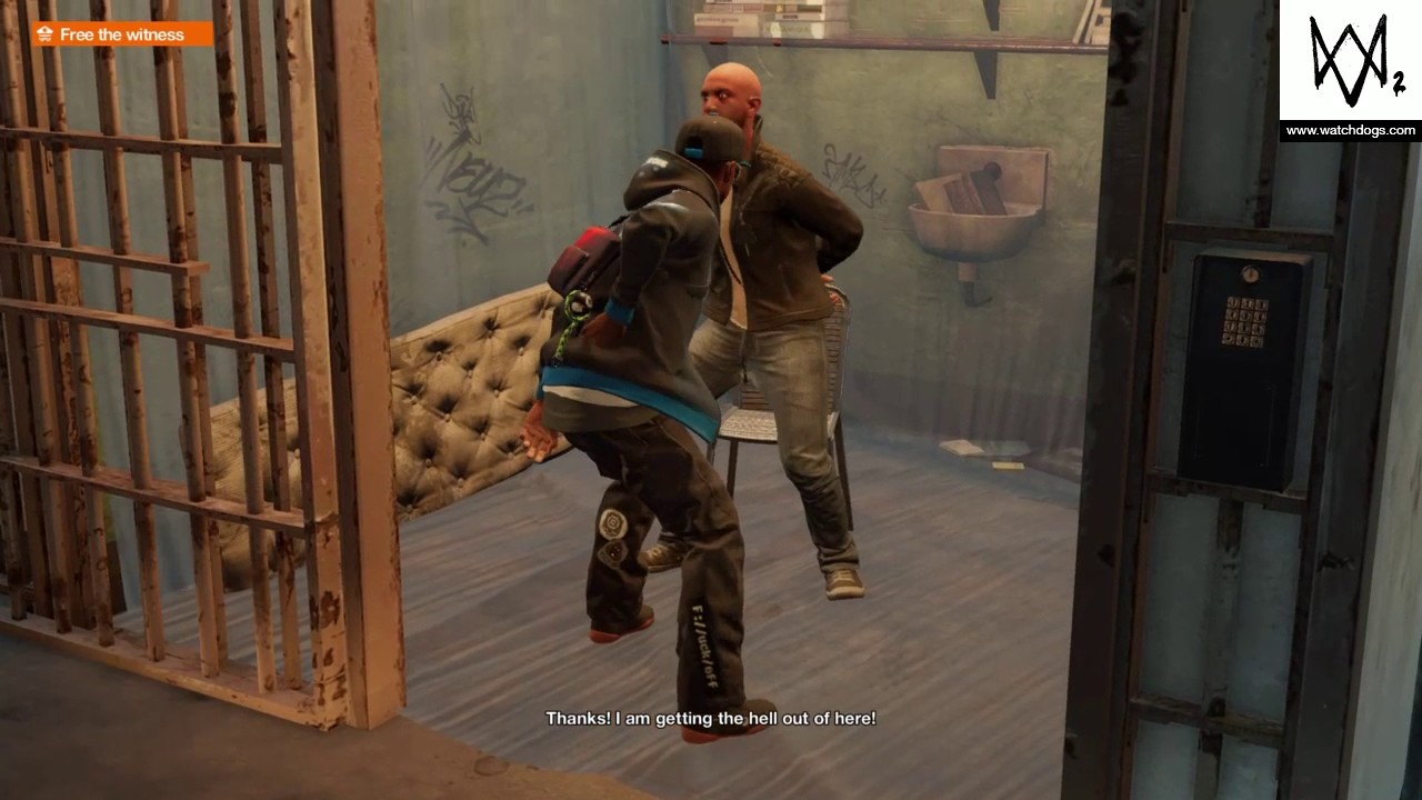Watch Dogs 2 $911 Escape from Alcatraz! PS4 - YouTube