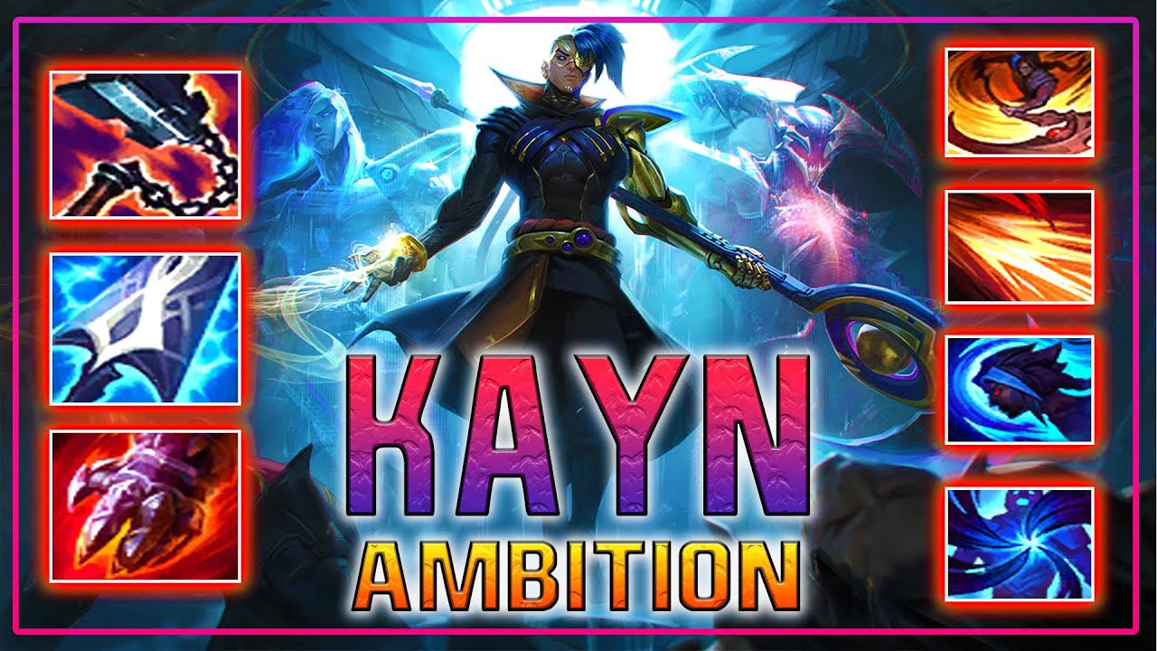LOLTH แบกแบบโปร : Kayn (JG) Kayn ร่างแดง ทั้งแรง ทั้งถึก! (Ambition ...
