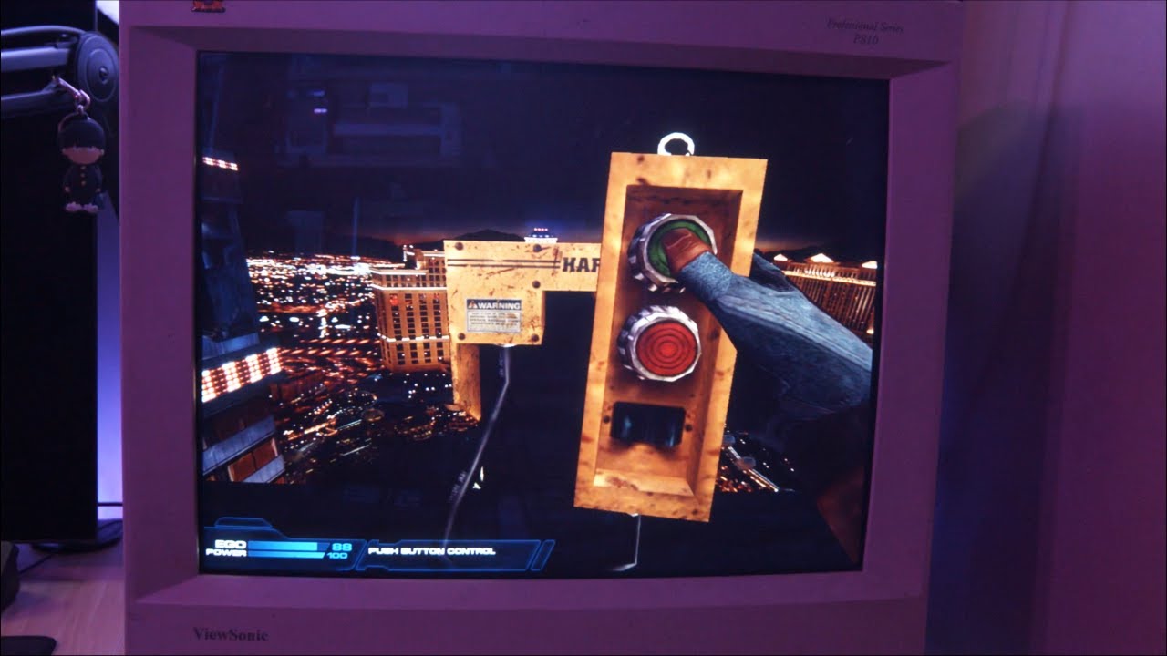 Duke Nukem Forever 2001 Restoration 1.0 - On a ViewSonic P810 CRT ...