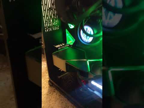 Moon-PC NZXT animated gif Kraken Z73 - YouTube