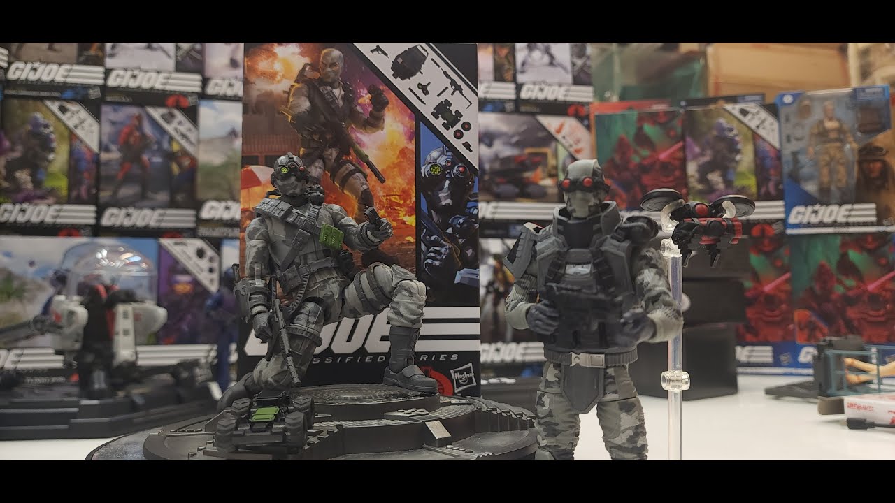 GI JOE CLASSIFIED NEW! FIREFLY 84 REVIEW AND COMPARISON - YouTube