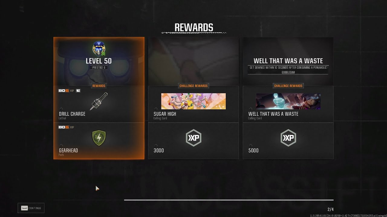 Well That Was A Waste (Perkaholic Calling Card) + Sugar High - Call of ...