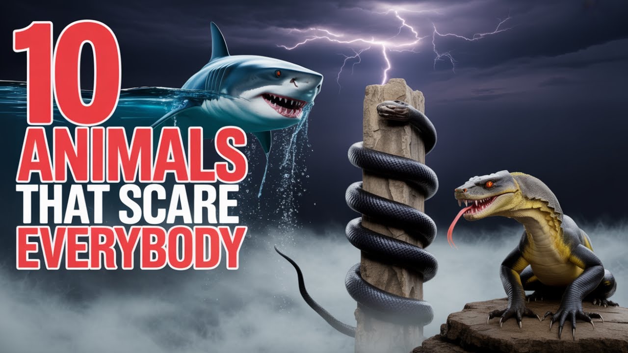 10 Animals That Scare Everybody - YouTube