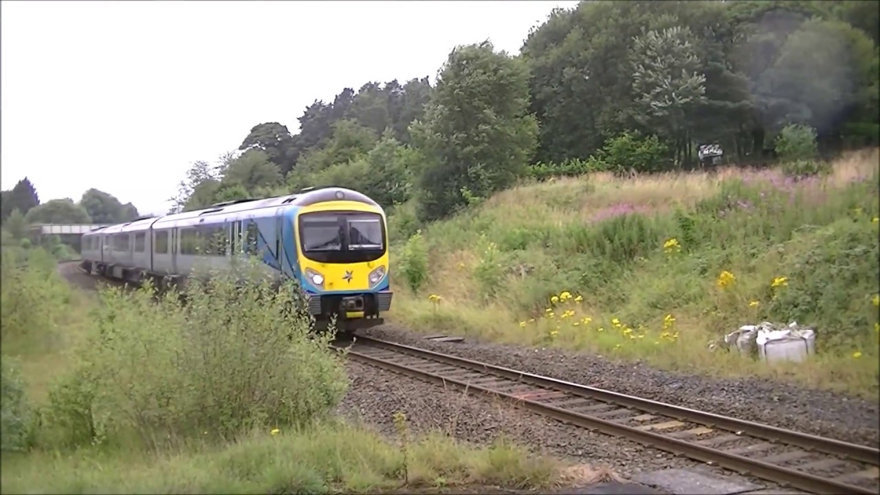 1/8/17 Trains at Chinley Station - YouTube