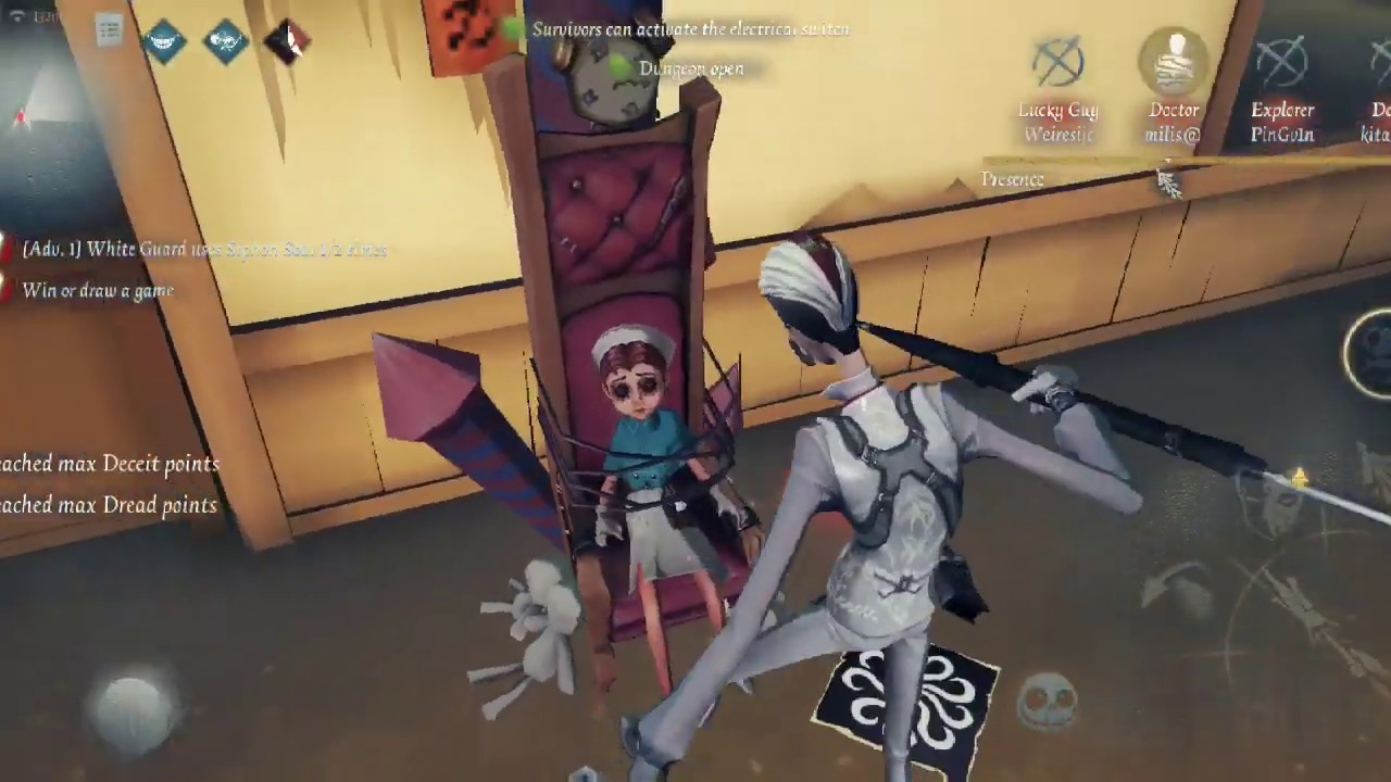 Gameplay de Wu chang Identity V - YouTube